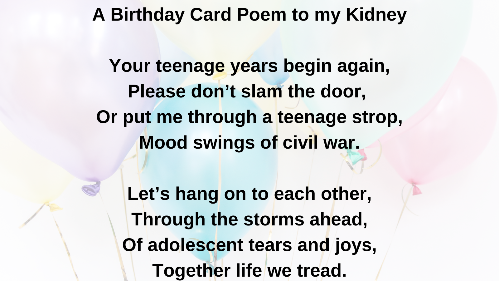 Teenage Kidney | Eye Can Talk