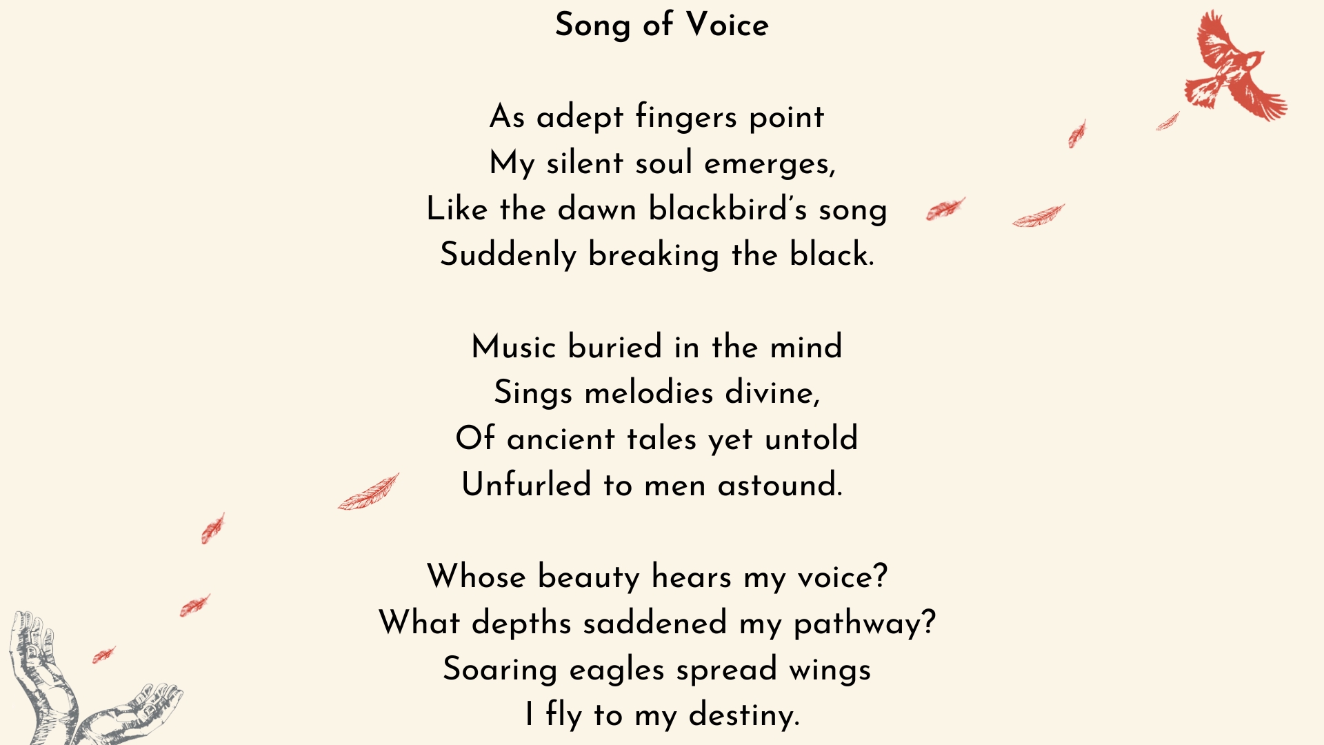 Song of Voice | Eye Can Talk